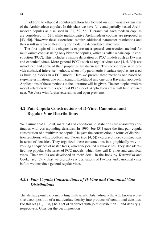 多元Copulas的pair-Copula构造外文翻译资料-外文翻译网