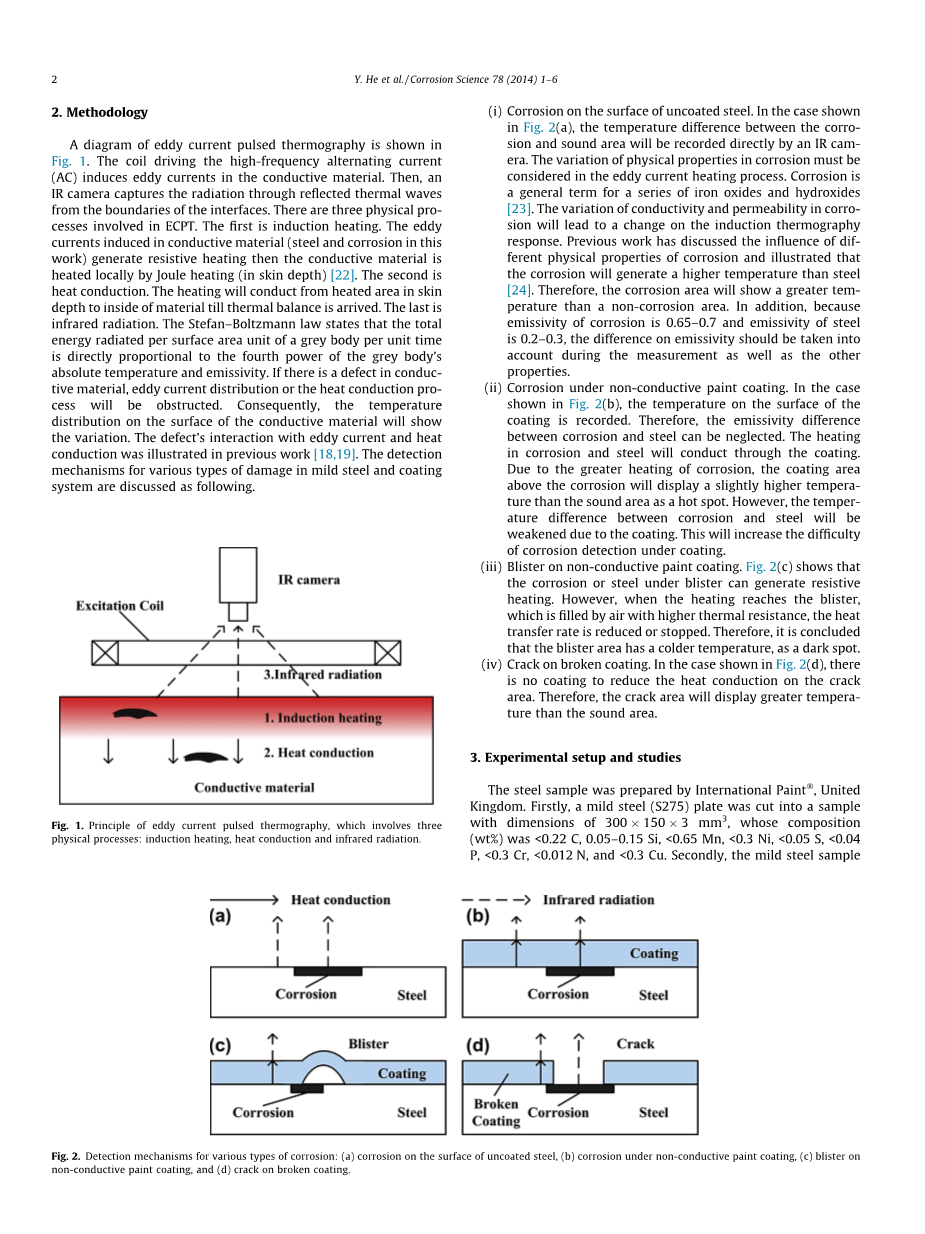 Characterization based on ECPT technique for metal surface corrosion外文翻译资料-外文翻译网